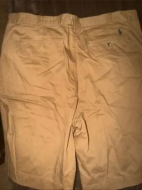 Ralph Lauren | Pants | Ralph Lauren Mens Tan Cotton Chino Shorts With ...